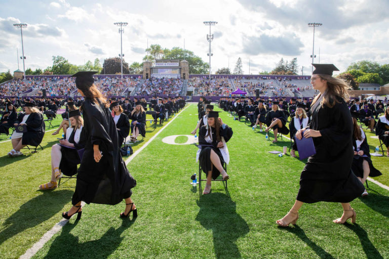 Sights and Sounds: 2021 Undergraduate Commencement and March Out of the ...
