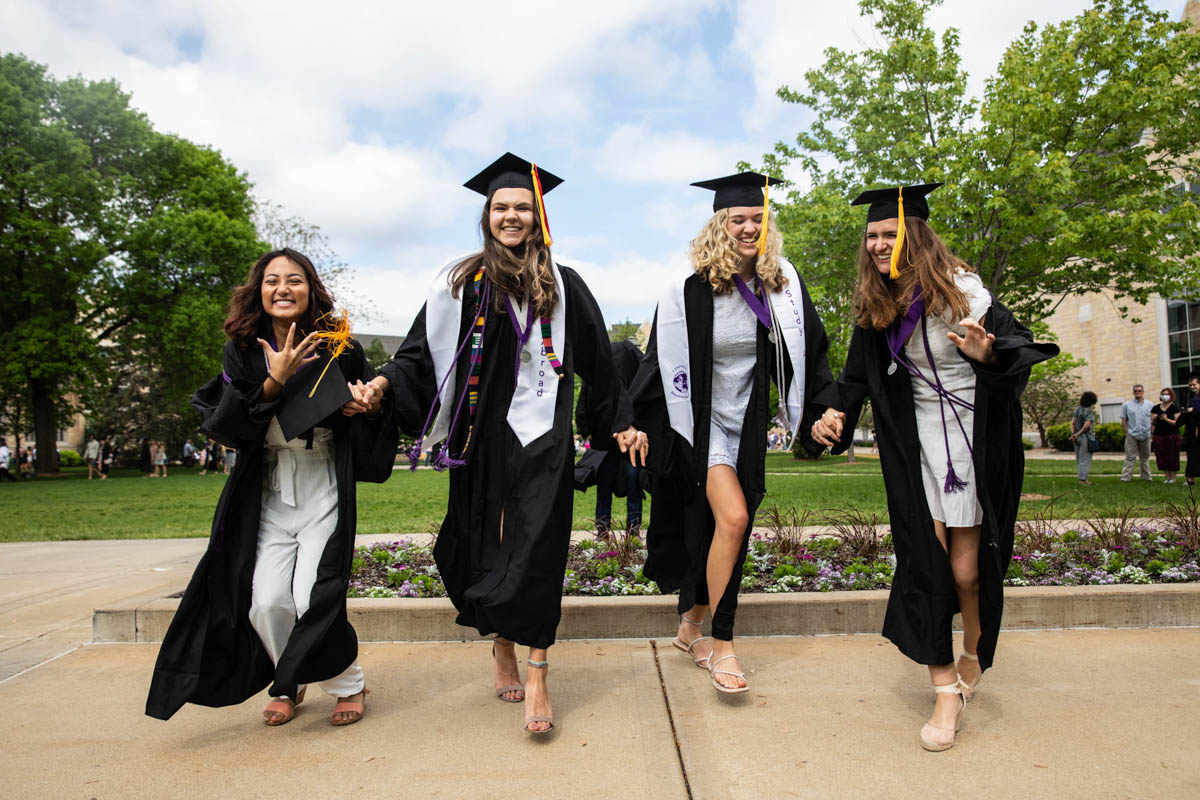 Sights and Sounds: 2021 Undergraduate Commencement and March Out of the ...