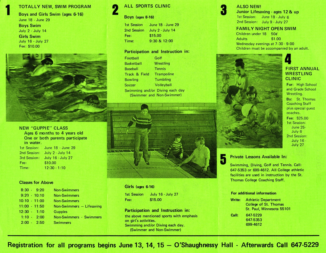 Tales from the Archives: Summer Programs on Campus - Newsroom ...