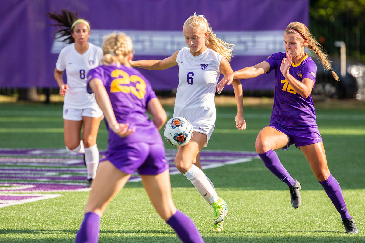 In Historic Day, Women's Soccer Hosts First St. Thomas D-I Home Game ...