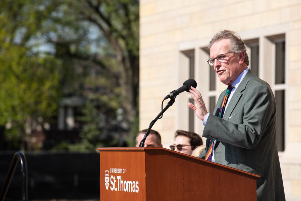 St. Thomas Breaks Ground on the Schoenecker Center - Newsroom ...