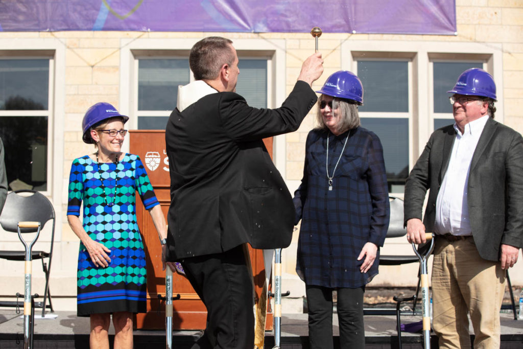 St. Thomas Breaks Ground on the Schoenecker Center - Newsroom ...