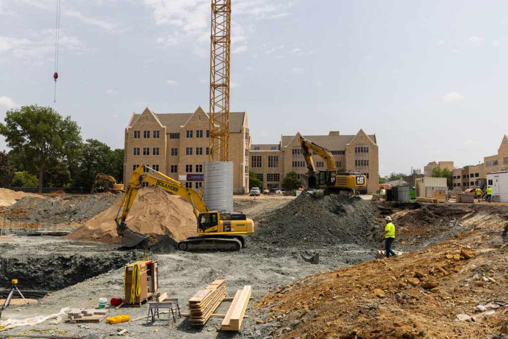 Schoenecker Center Construction Transforms South Campus - Newsroom ...