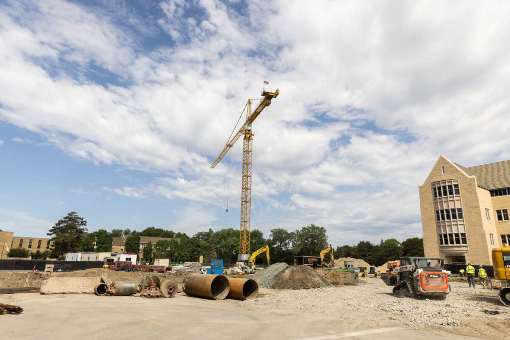 Schoenecker Center Construction Transforms South Campus - Newsroom ...