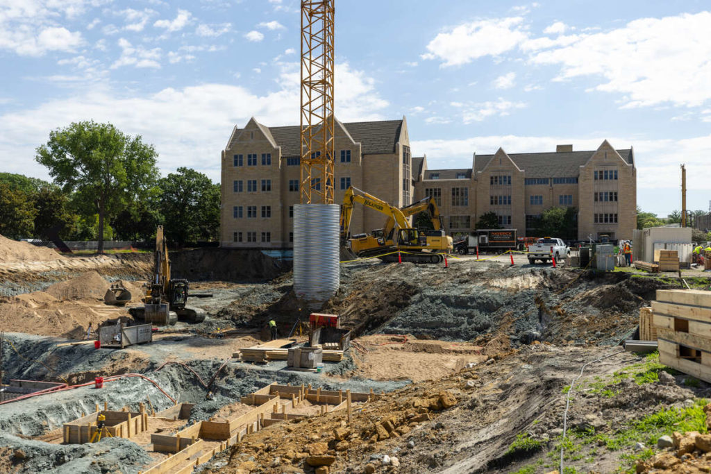 Schoenecker Center Construction Transforms South Campus - Newsroom ...