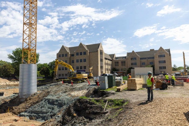 Schoenecker Center Construction Transforms South Campus - Newsroom ...