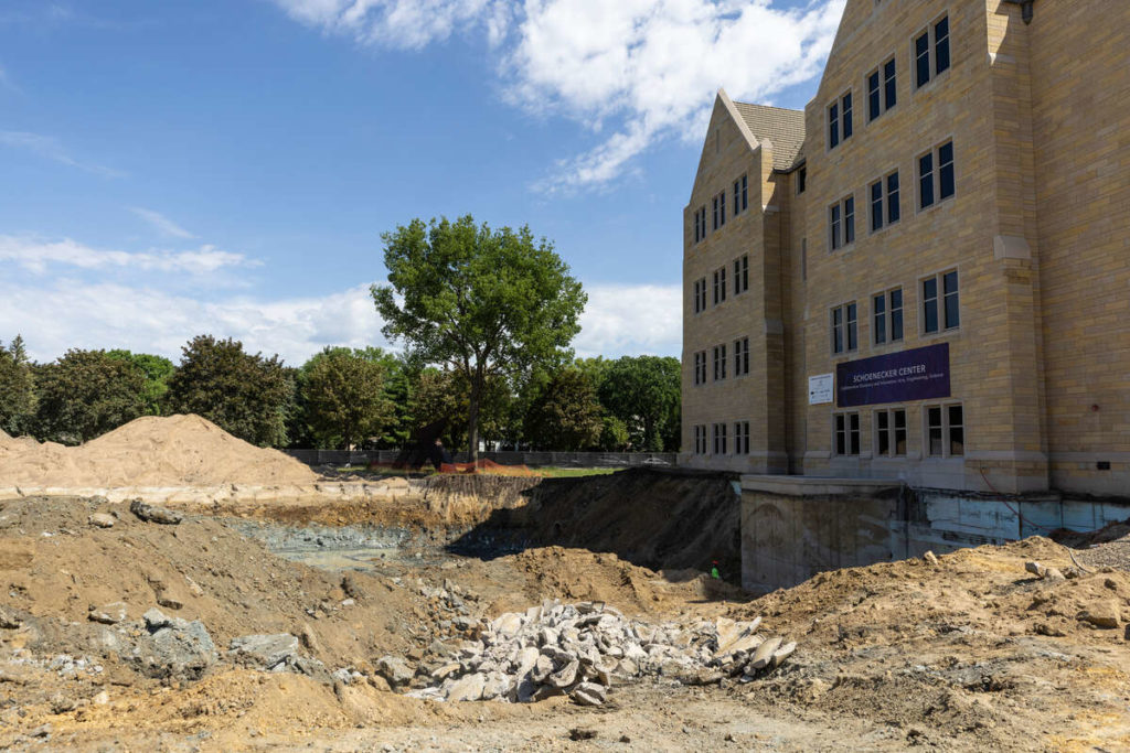 Schoenecker Center Construction Transforms South Campus - Newsroom ...