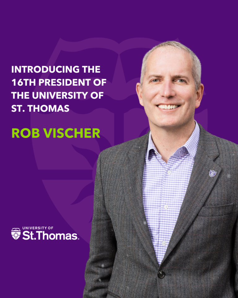 Rob Vischer Named 16th President of University of St. Thomas - Newsroom ...