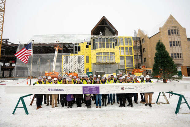 STEAM Rises: The Building of Schoenecker Center - Newsroom | University ...
