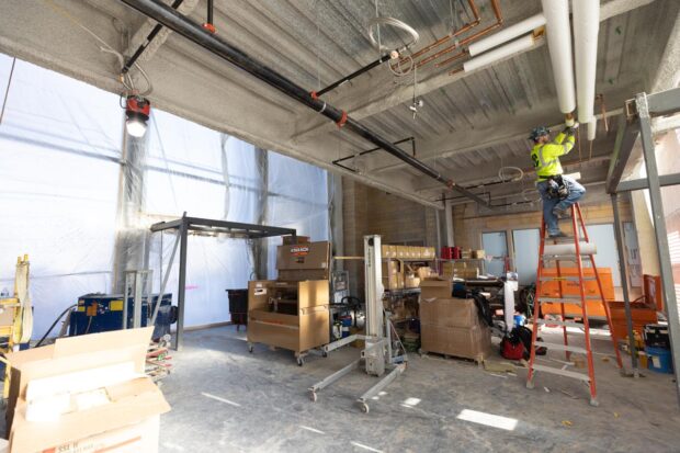 STEAM Rises: The Building of Schoenecker Center - Newsroom | University ...