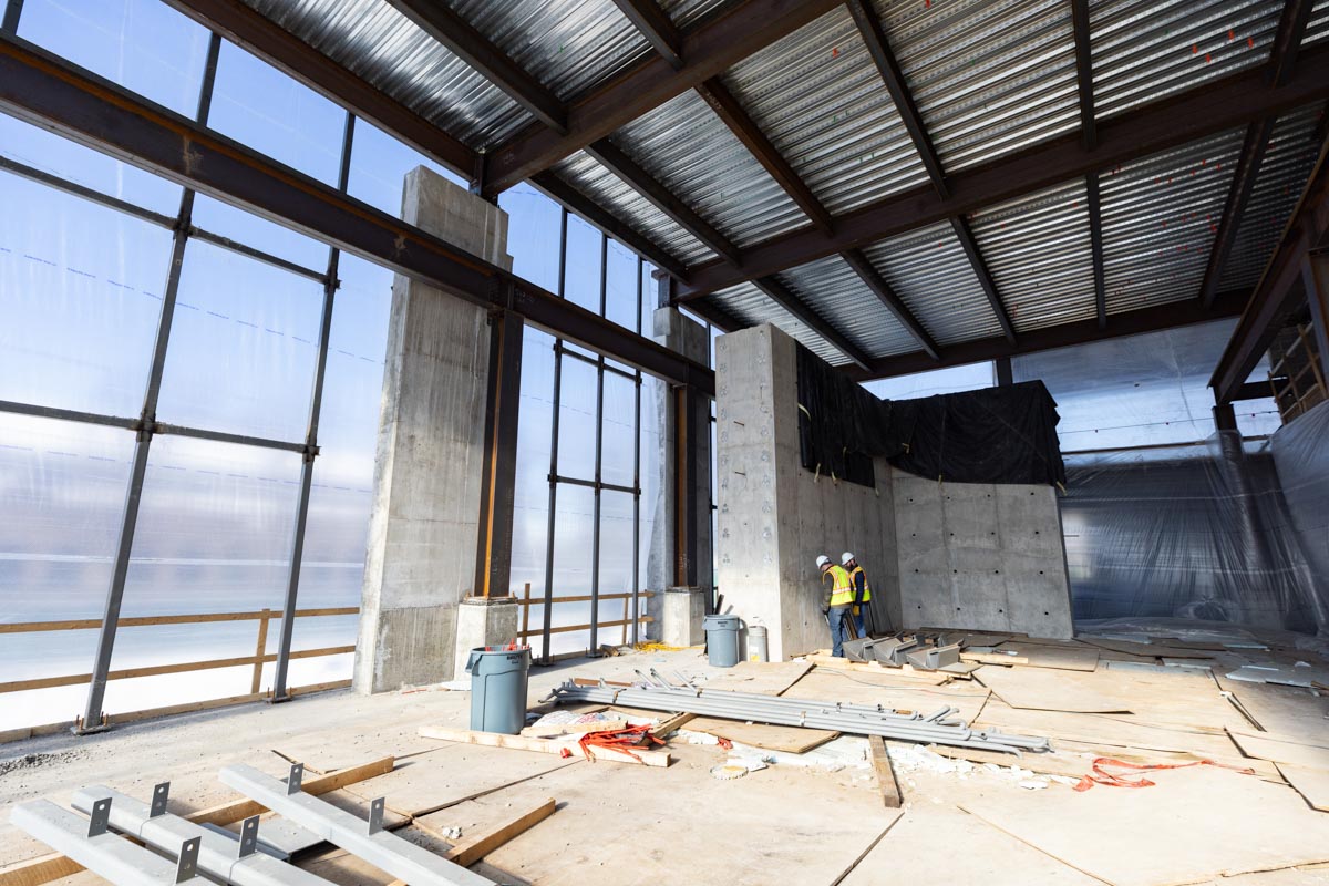 STEAM Rises: The Building of Schoenecker Center - Newsroom | University ...