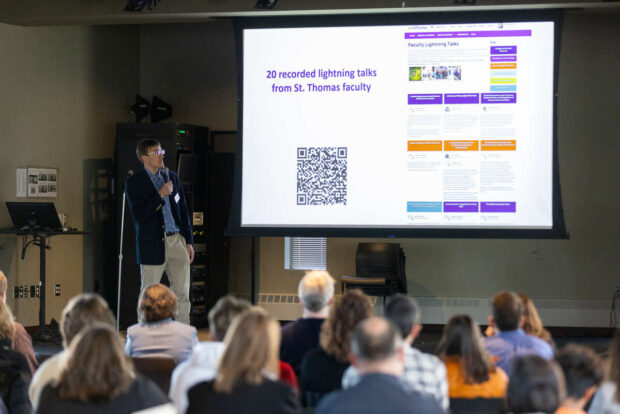 St. Thomas Faculty Share Their Research Lightning Fast - Newsroom ...