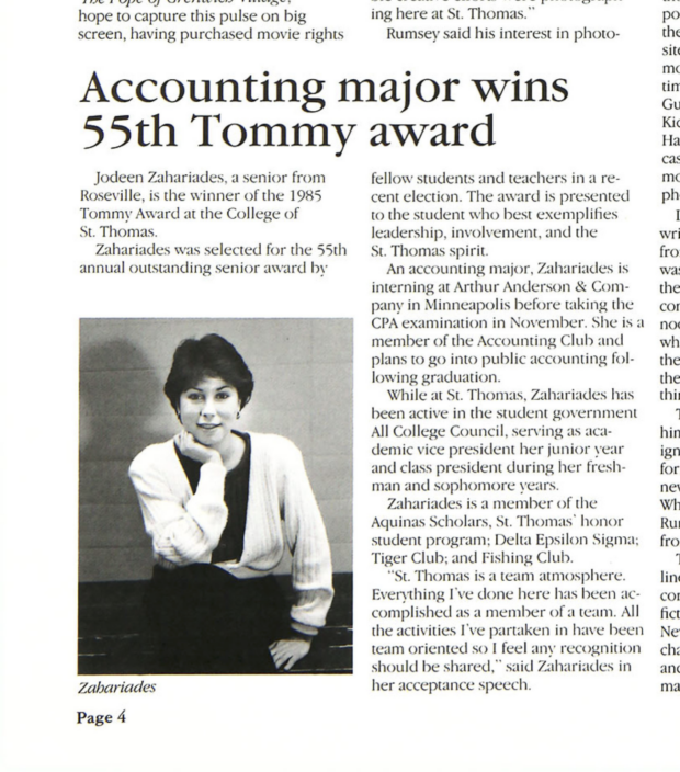Jodee Kozlak ’85: A Journey of Leadership - Newsroom | University of St. Thomas