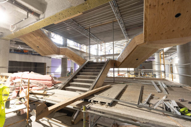 Schoenecker Center on the Road to Completion - Newsroom | University of ...