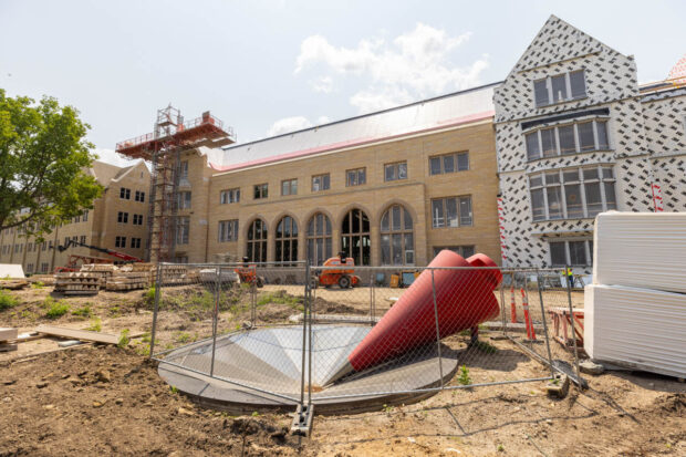 Schoenecker Center on the Road to Completion - Newsroom | University of ...