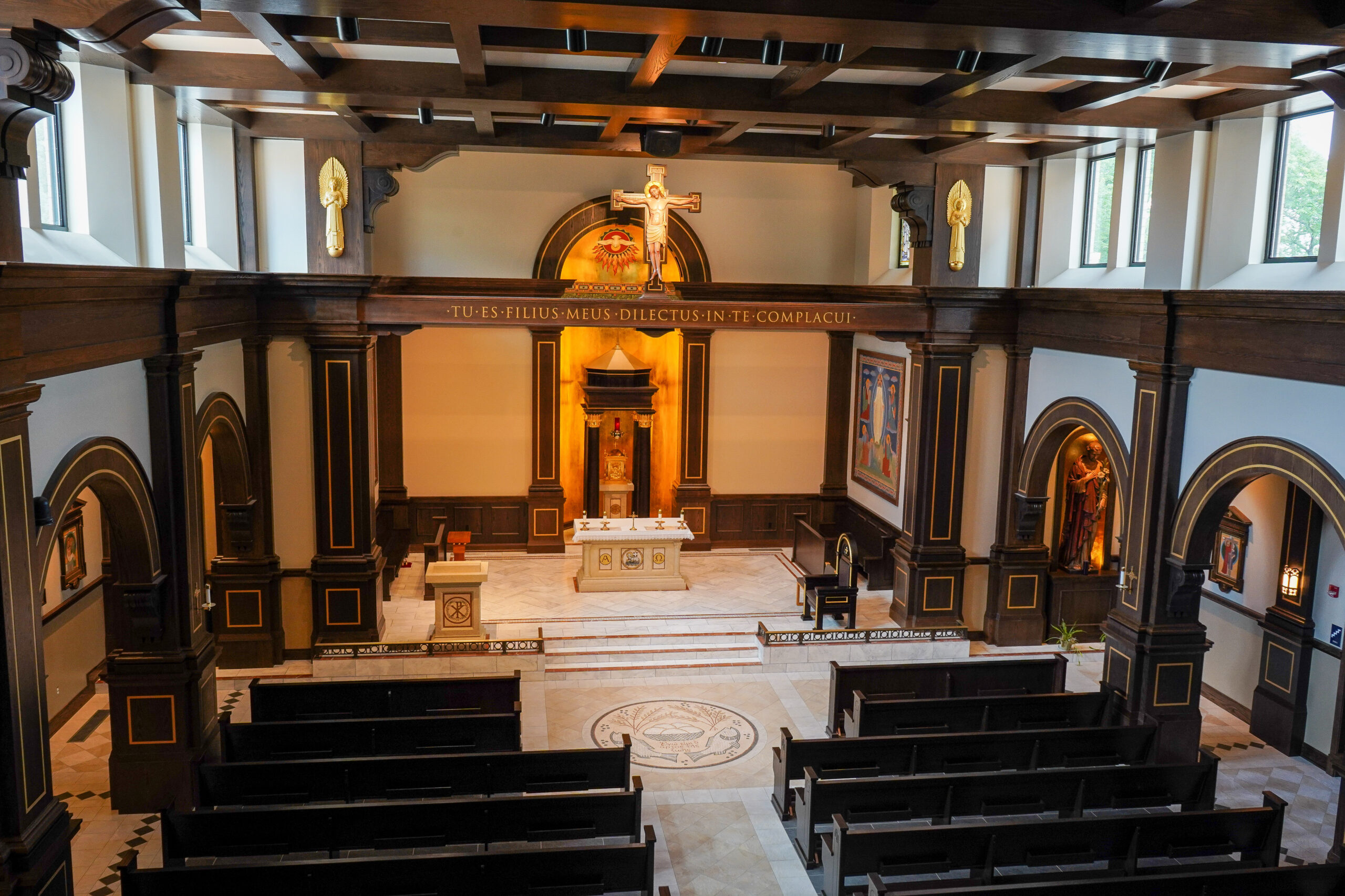 VIDEO: Inside the New Chapel at Saint John Vianney College Seminary ...