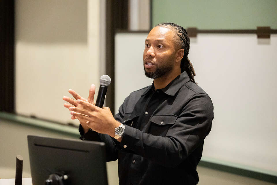 Larry Fitzgerald Jr. Shares Message of Greatness Beyond the Game ...