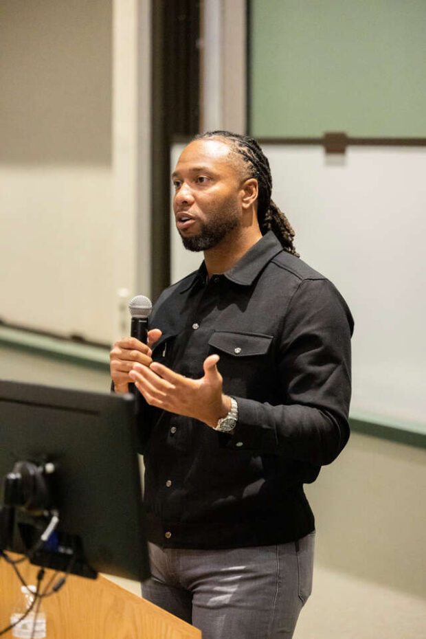 Larry Fitzgerald Jr. Shares Message of Greatness Beyond the Game ...