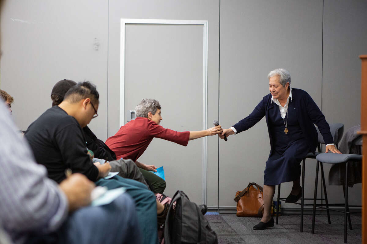 Sister Norma Pimentel Encourages St. Thomas Community to Step Out of ...