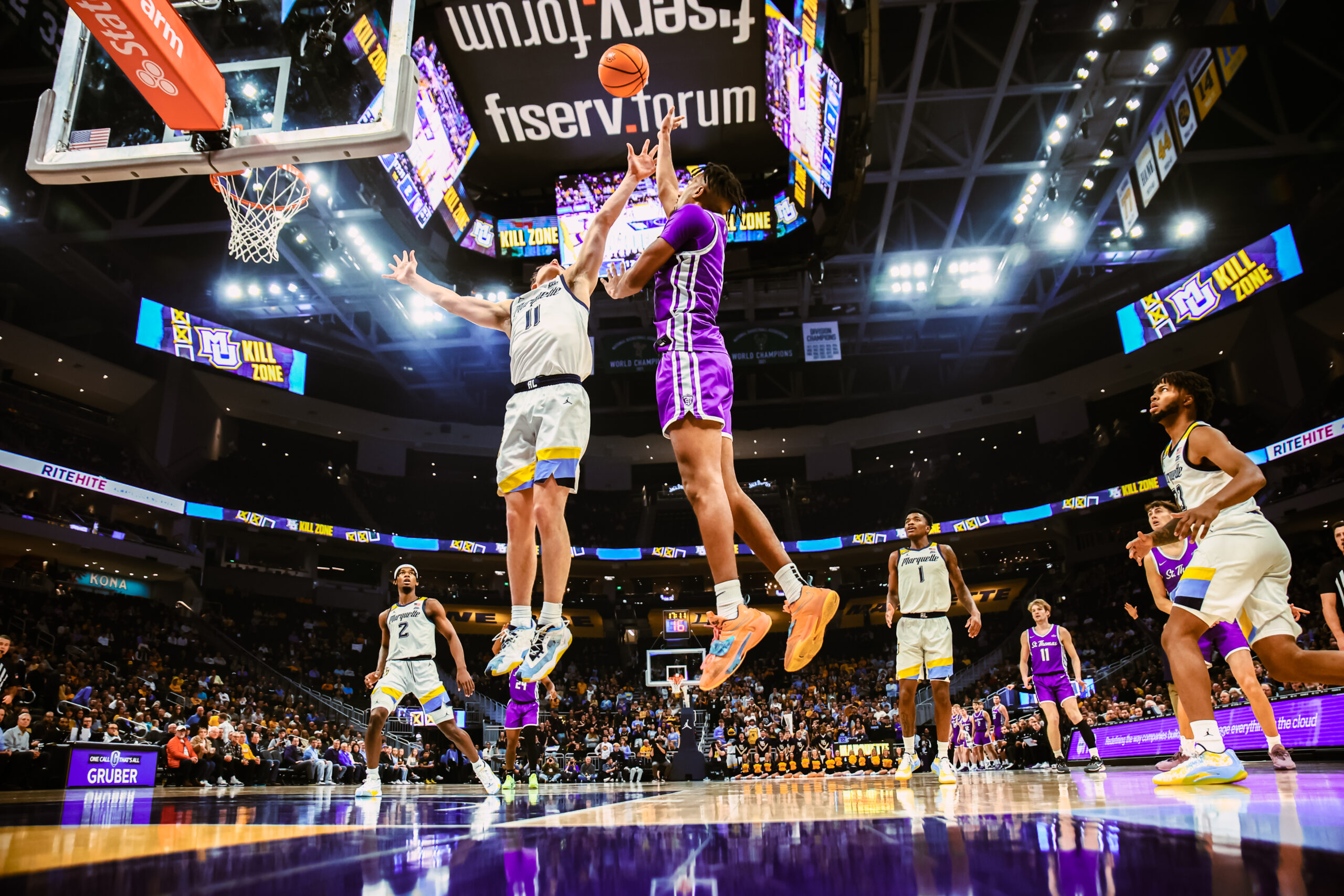 Men’s Basketball Nearly Upsets No. 7 Marquette - Newsroom | University ...