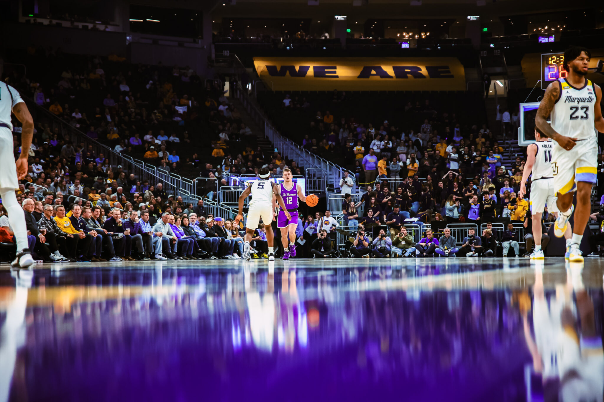 Men’s Basketball Nearly Upsets No. 7 Marquette - Newsroom | University ...