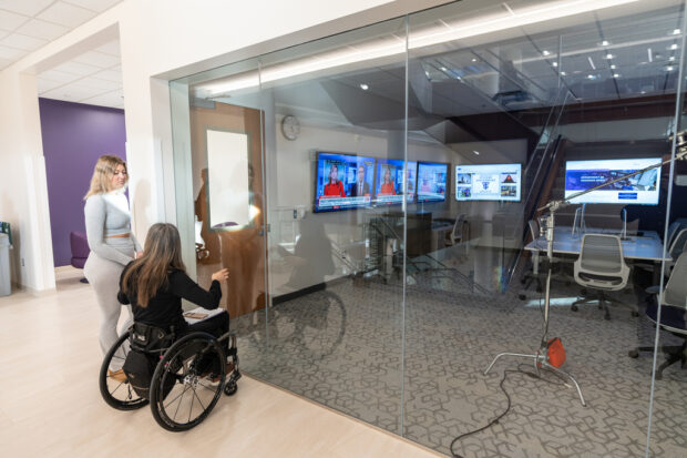 Sights and Sounds: First Day of Class Inside the Schoenecker Center ...