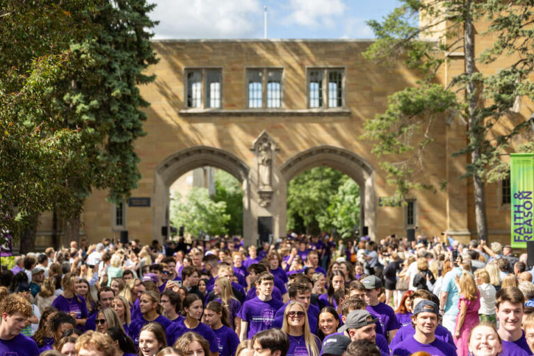 Sights and Sounds: Class of 2024 March Out of the Arches - Newsroom ...