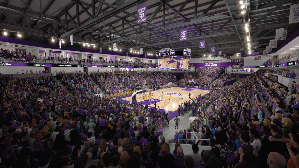 In the News: New Renderings of the Lee and Penny Anderson Arena - Newsroom | University of St ...