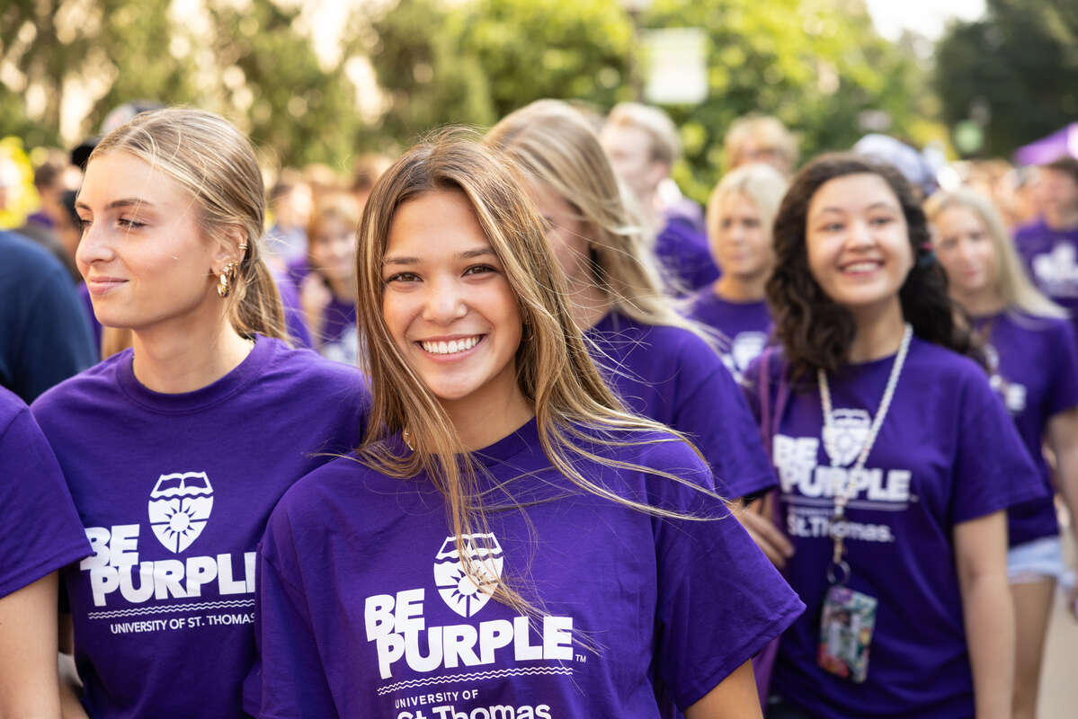 Sights and Sounds: Class of 2028’s March Through the Arches - Newsroom ...