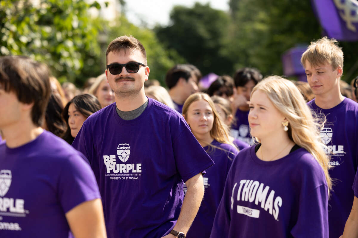 Sights and Sounds: Class of 2028’s March Through the Arches - Newsroom ...