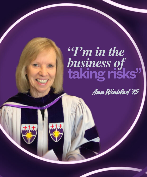 Ann Winblad ’75: A ‘Superstar’ Risk-Taker and Ultimate Cheerleader ...
