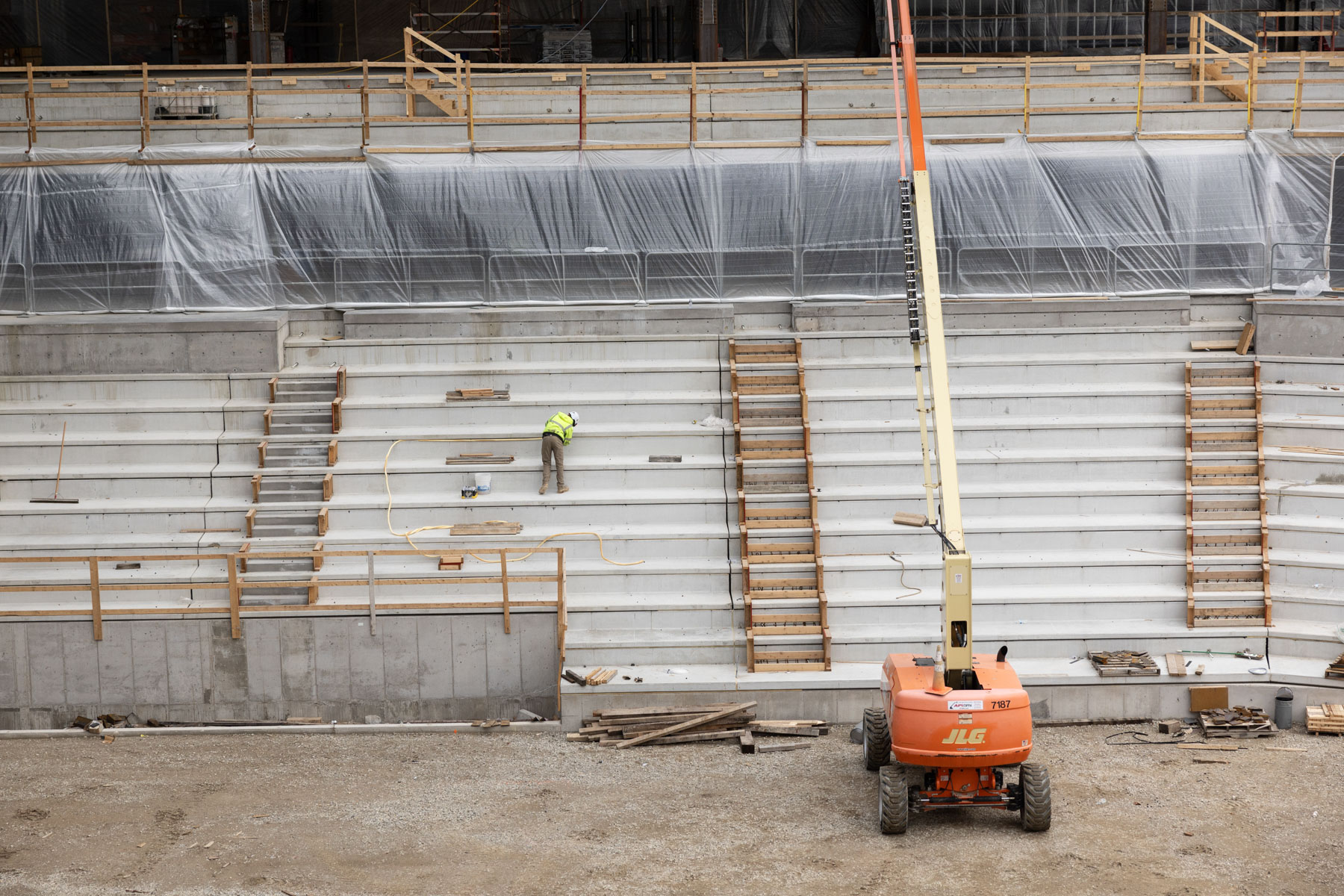 Photos and Video: Lee & Penny Anderson Arena Construction Hits ...