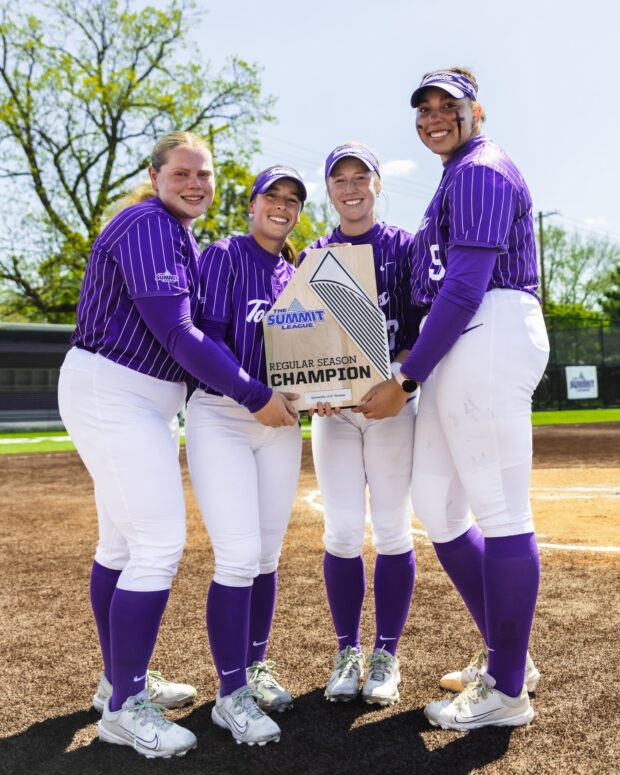 Sights and Sounds: St. Thomas Softball Earns Summit League Championship ...
